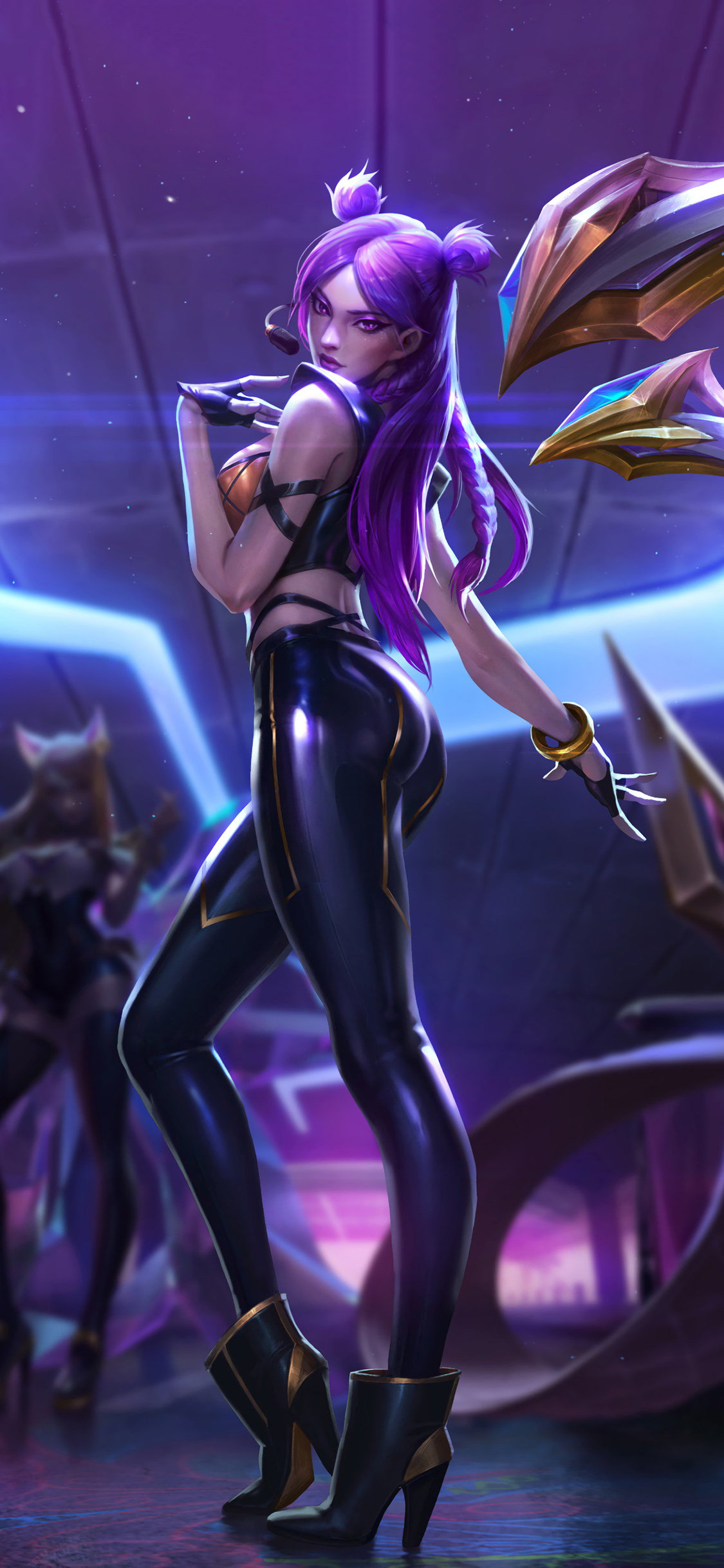 英雄联盟卡萨手机壁纸,卡莎手机壁纸,手机壁纸高清_大山谷图库